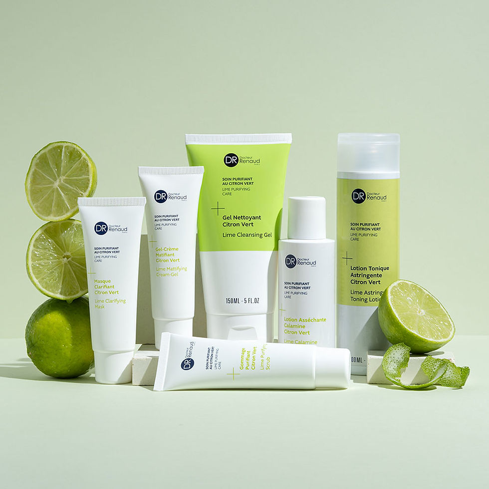 Soins visage - Purifiants - Citron Vert - Made in France | Dr Renaud