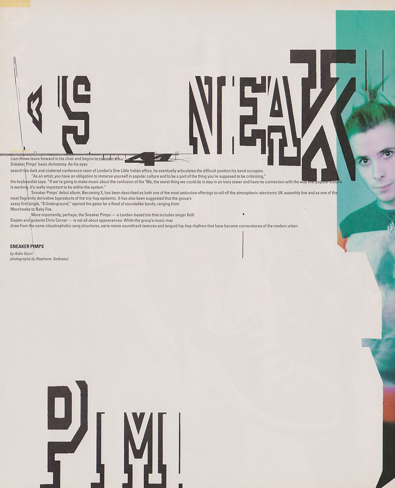 RAY GUN MAGAZINE INTERVIEW | Sneaker Pimps Legacy