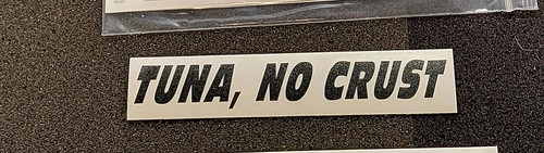 Tuna, No Crust | Racer's Edge Detail