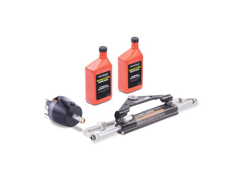 Baystar Front Mount Outboard Steering Kit - No Hose | Mercury Bay Marine