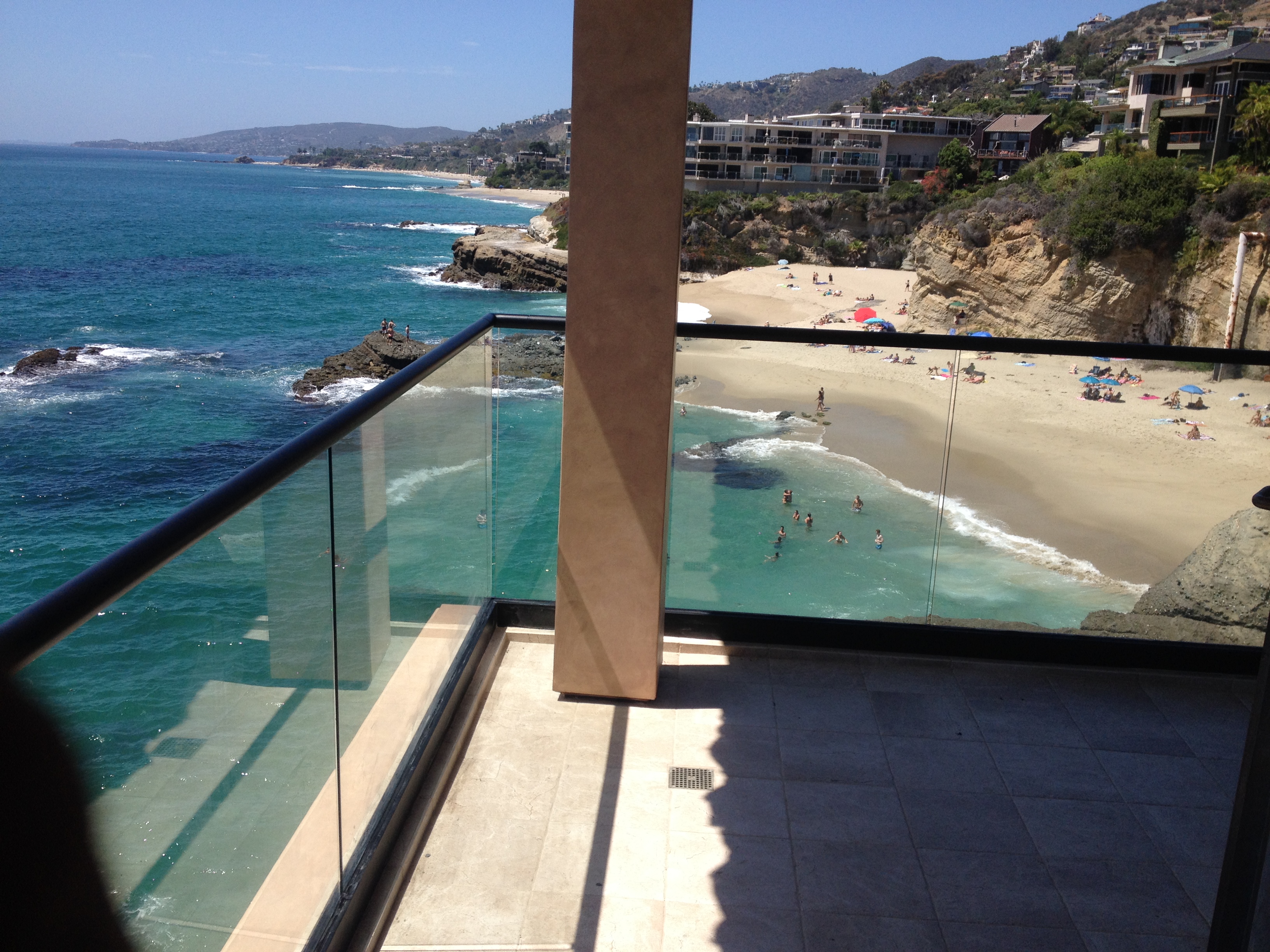 Glass Railing - Wind Walls