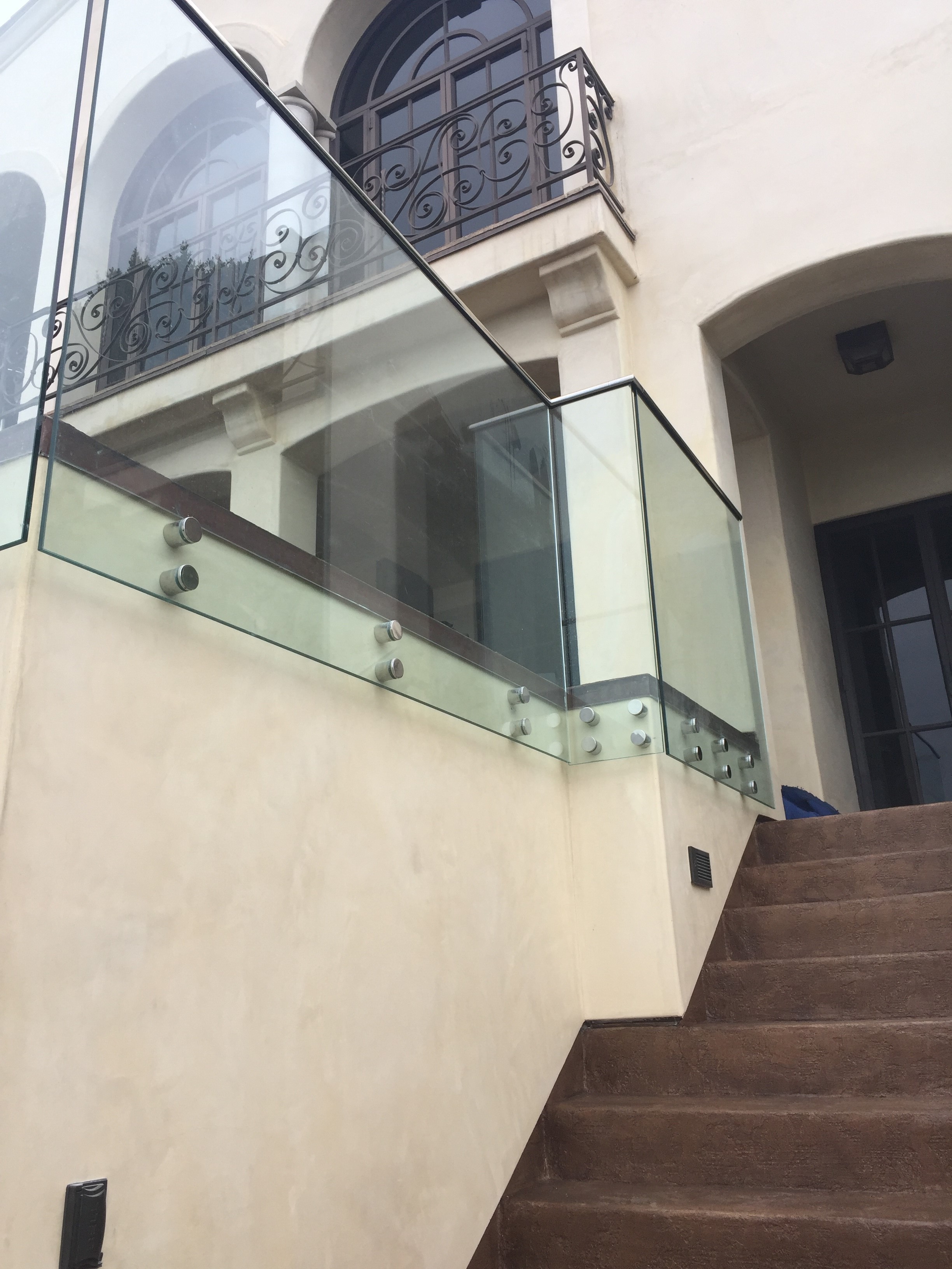 Glass Railing - Wind Walls