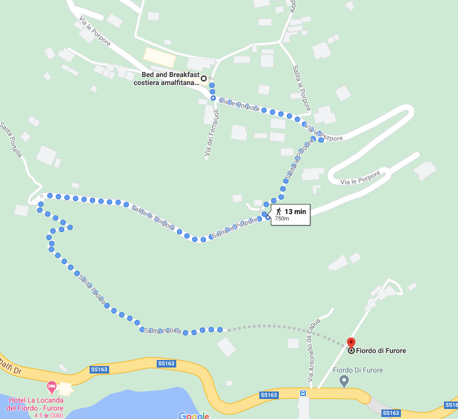 FIORDO DI FURORE - HOW DO I GET THERE?