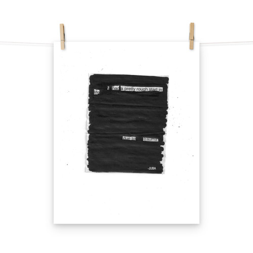 "Trauma Start" Print | Juba Art