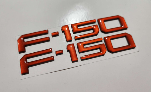 Set of 2021+ "F150" Fender letters | ISFP Custom Emblems