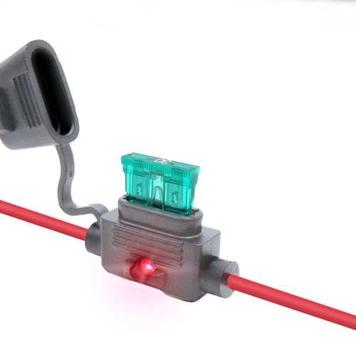 LED ATP Inline Fuse Holder with Cap (TPV) | PARTS PTT