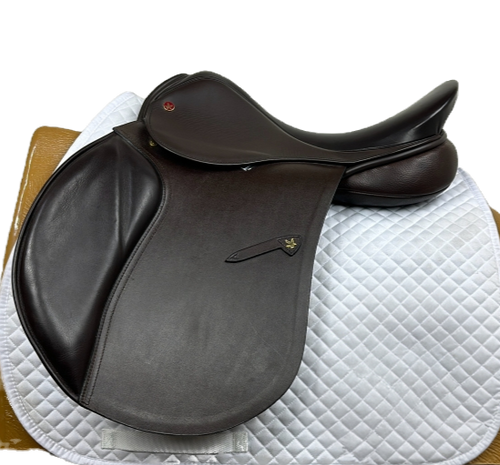 [High Wither] 17" Jeffries Falcon Hawk Event Brown Medium | Equine Symmetry