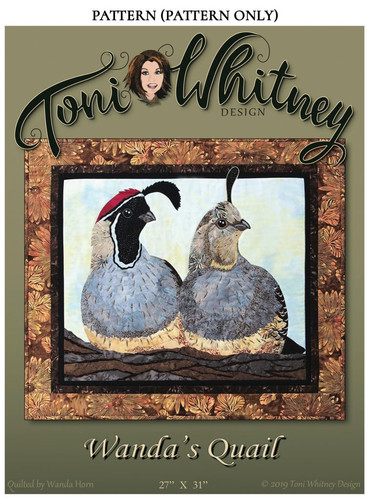 Wanda's Quail Fabric and Pattern Quilt Kit by Toni Whitney ...