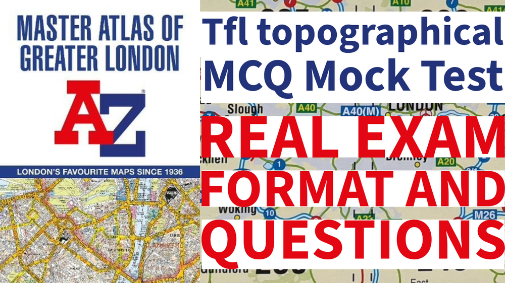TfL Topographical MCQ 10 Mock Tests (2 Weeks Access) | SERU MOCK TEST