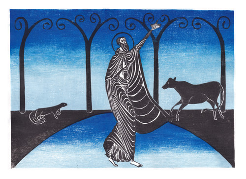 St Kevin of Glendalaugh | Ewan Craig - Art