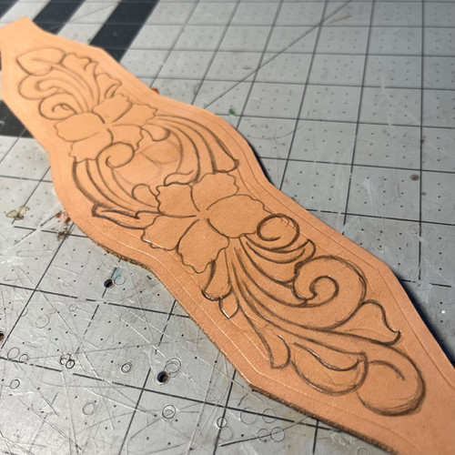Garter Tooling Pattern | RunningWater Leather