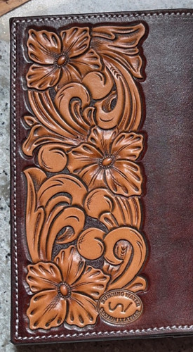 Wallet / Checkbook Pattern | RunningWater Leather