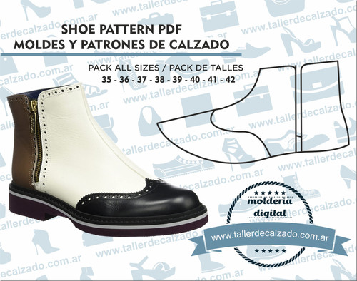 TANIA 354 | Patrones Calzado