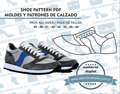 KYLE MAN 354 | Patrones Calzado