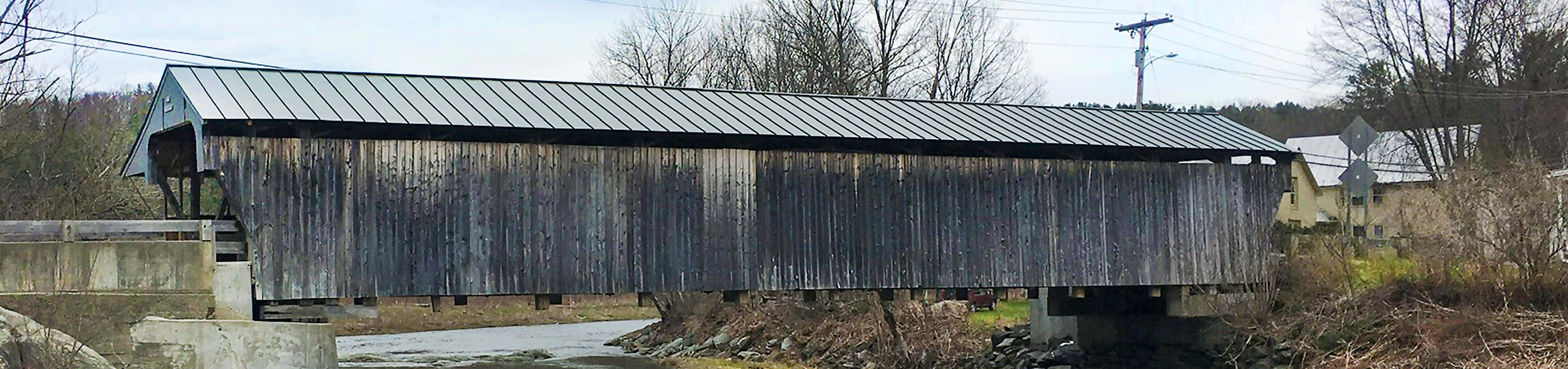 Waterfall & Covered Bridge | Vermont | Umiak Outdoor Outfitters
