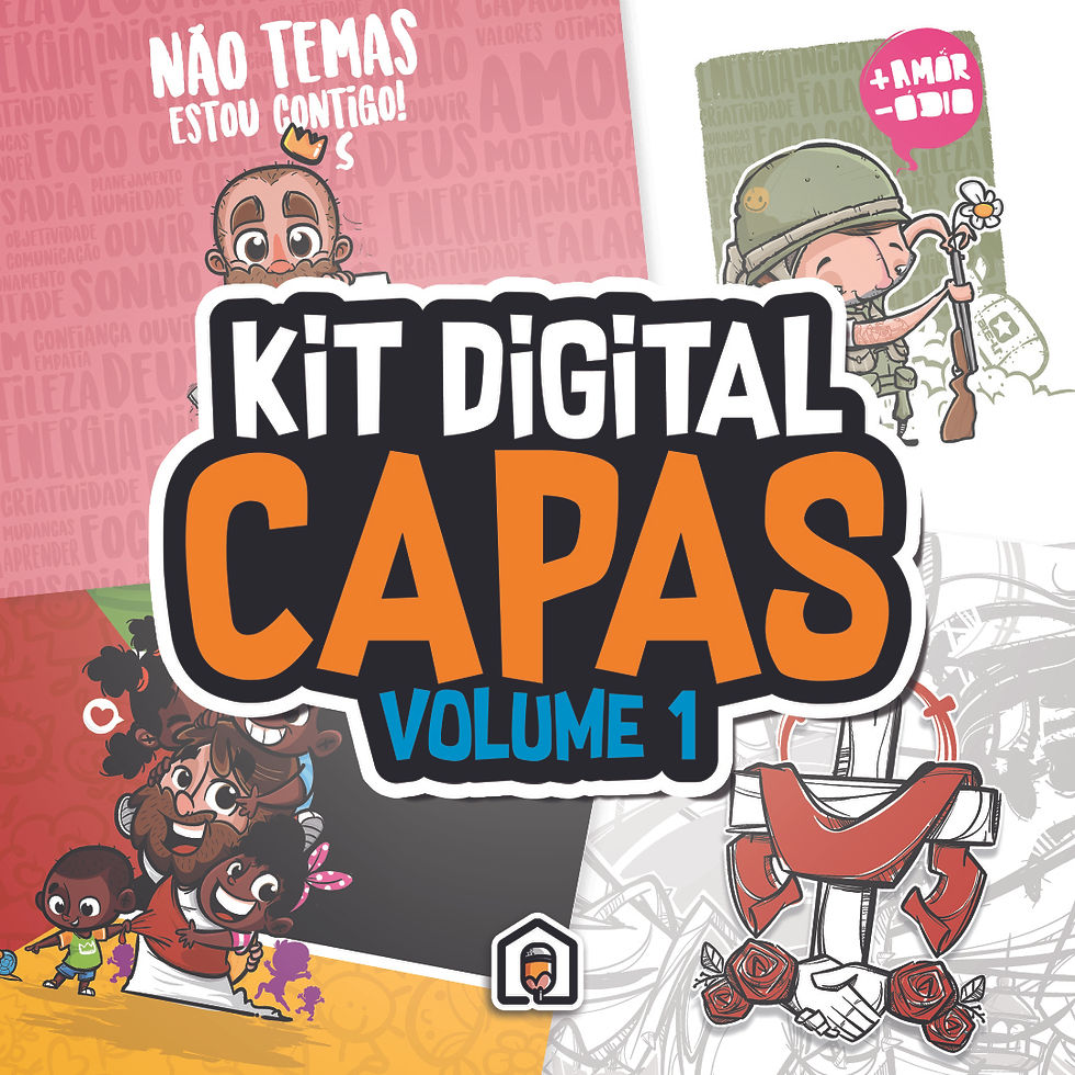 Kit Digital Capas | Kafofu Criativo