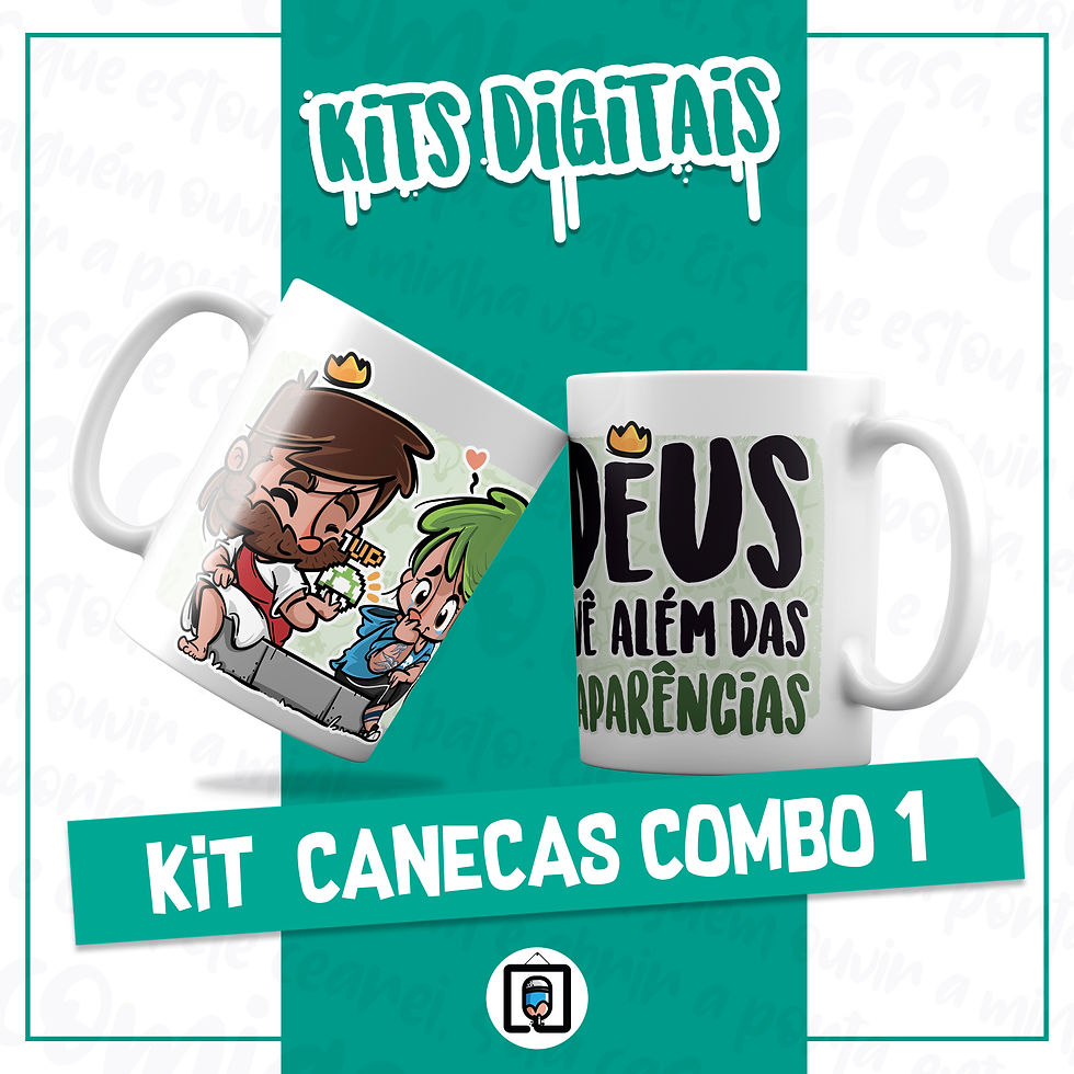 Kits Canecas VOL.1 | Kafofu Criativo