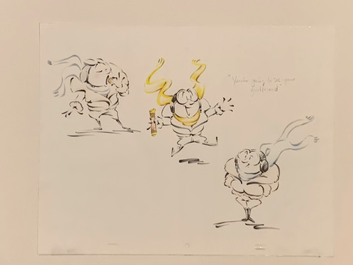 Rolo commercial, 1985 original animation drawing by Eric Goldberg ...