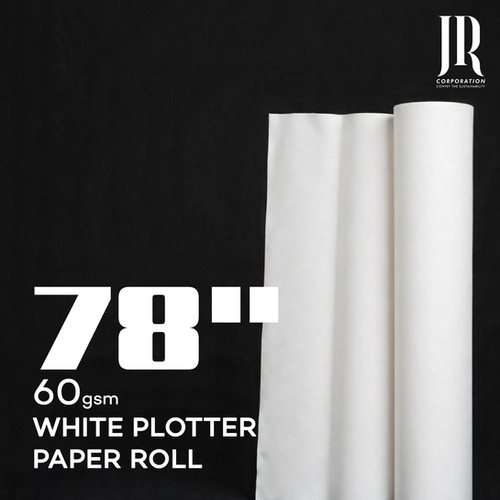 78" Pattern Cutting Paper Roll – 60 GSM for Garment Industry