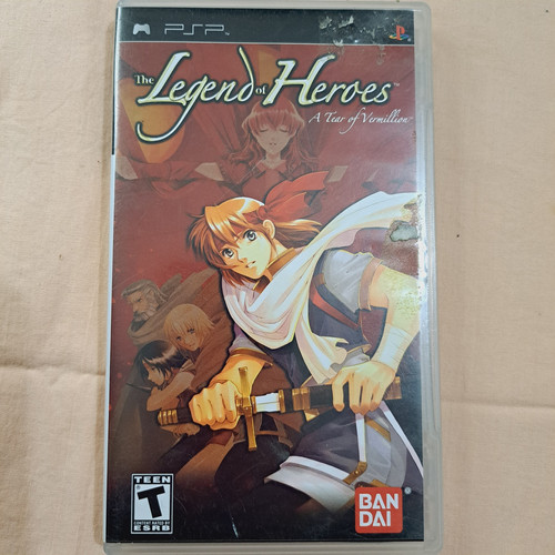 Playstation PSP - The Legend of Heroes A tear of Vermillion ...