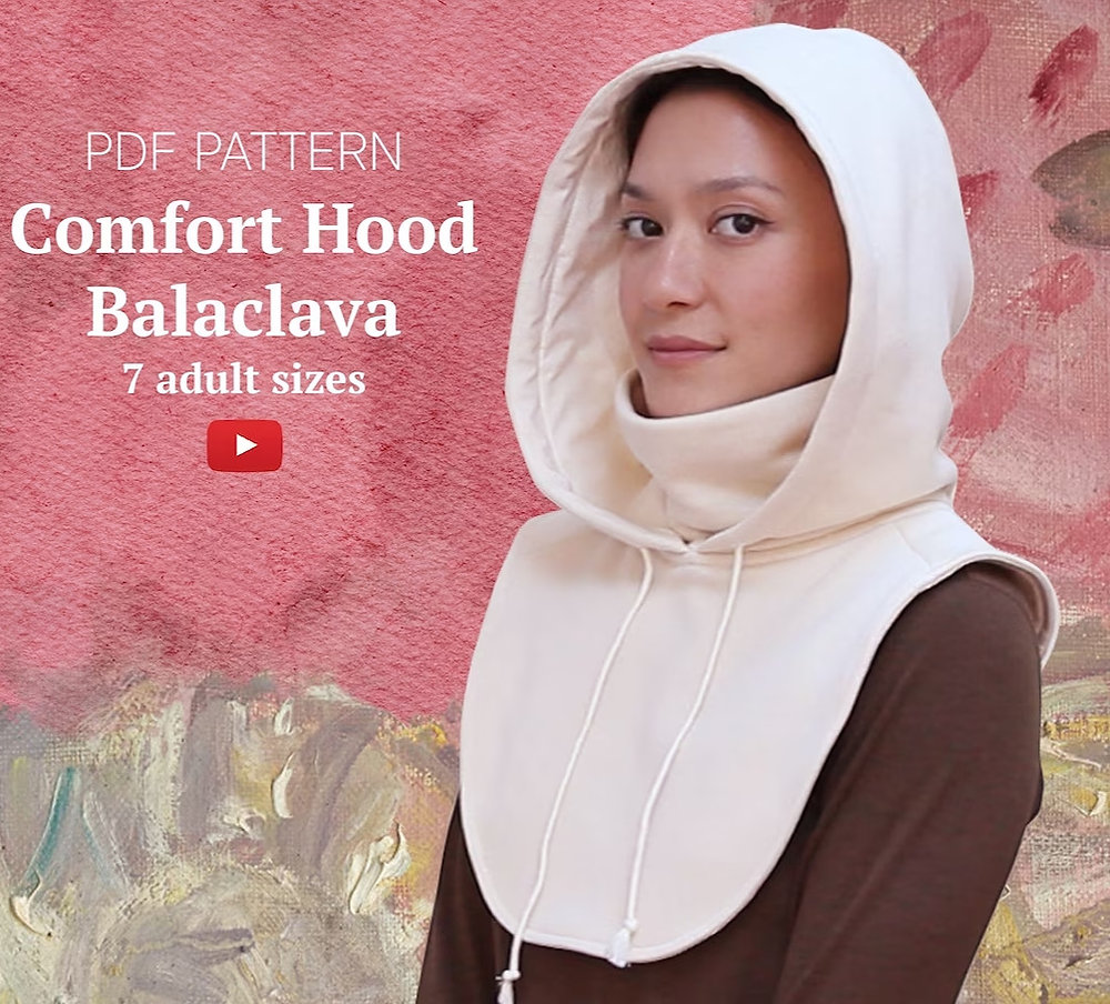 Cowl Hood Sewing Pattern