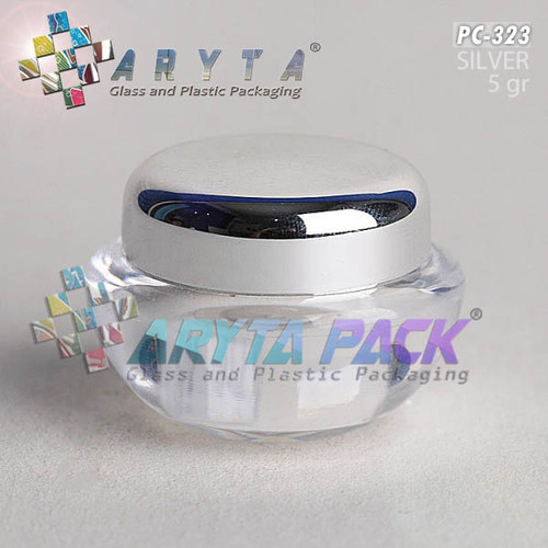 Pot cream 5 gram tutup silver | aryta