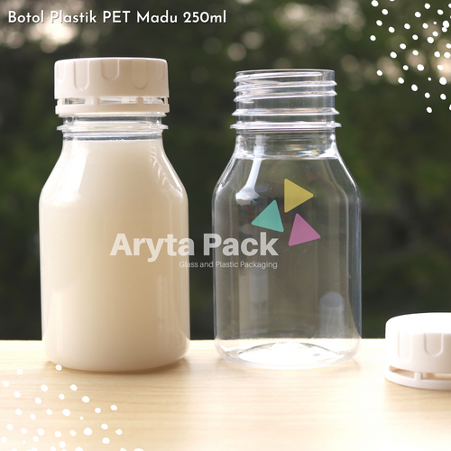 jual botol plastik PET 250ml Madu