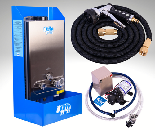 Hippo Shower - Wall Mounted with Pump | Hippo Showers