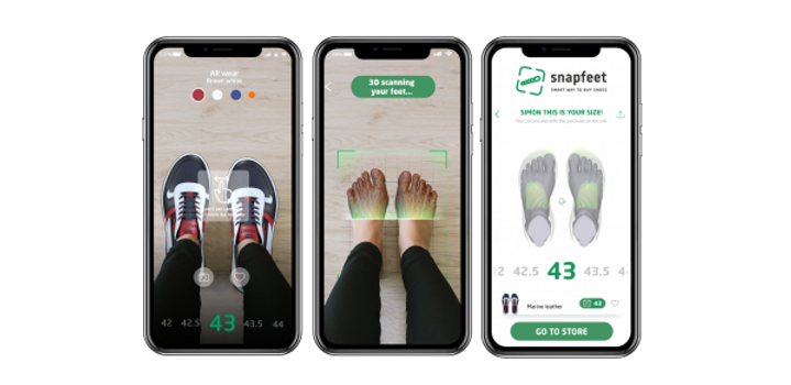 New mobile phone app shows how well shoes will fit based on the 3D ...