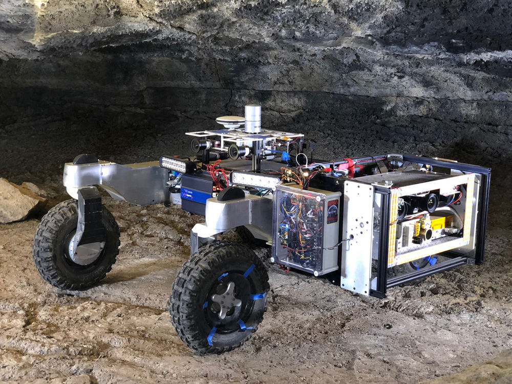 NASA Learns to Search for Life Underground Using a 'Cave Rover'