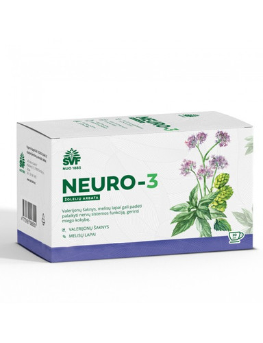 SVF tea NEURO 3 (20psc.) | Lietuvele