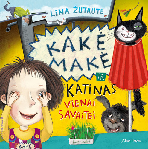 Book. Kake Make and cat for one week (Kake Make ir katinas vienai ...