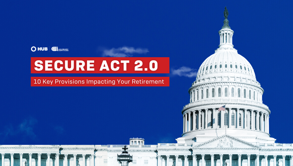SECURE Act 2.0 - 10 Key Provisions Impacting Your Retirement