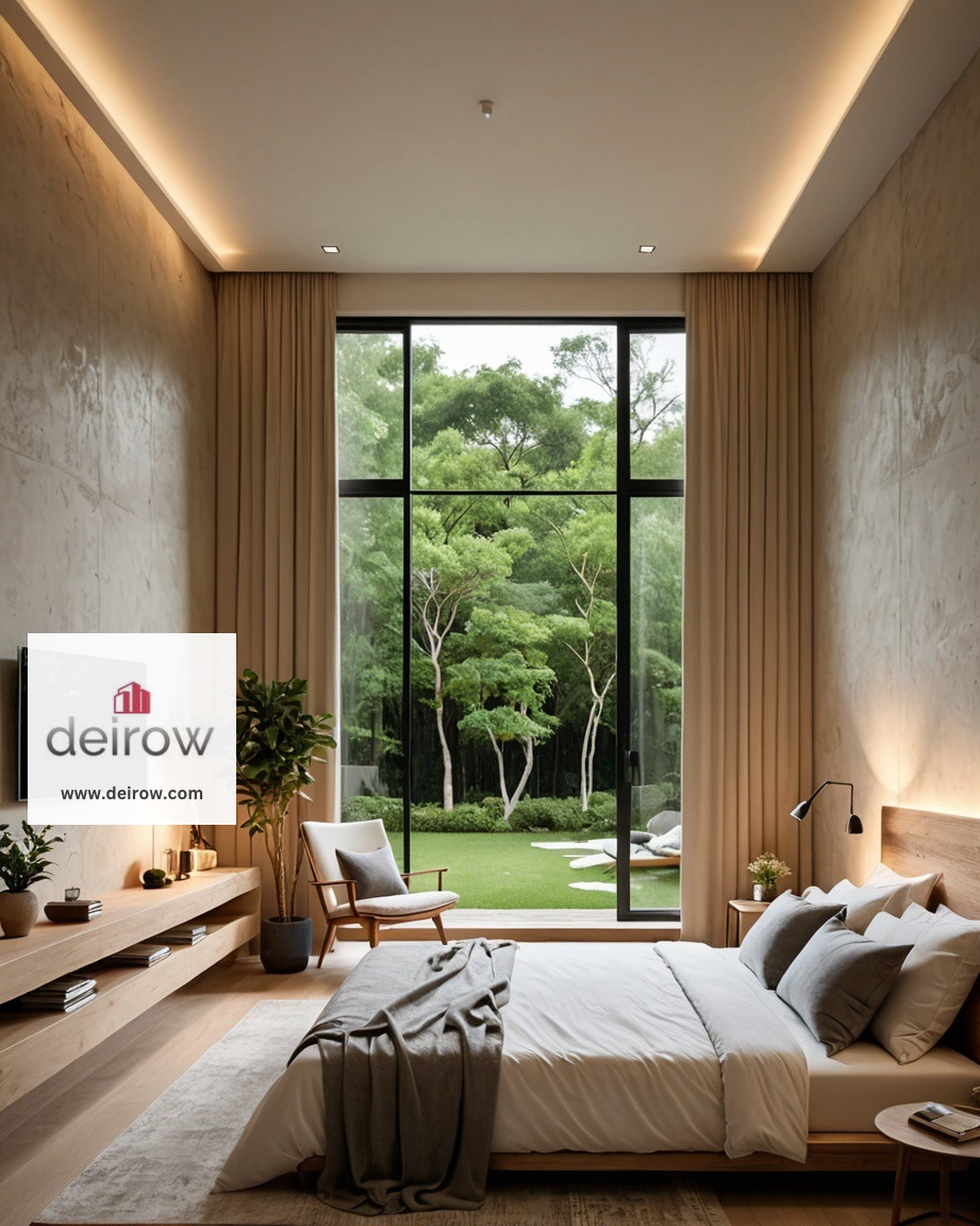 Embracing Modern Micro-Cement Texture and Simple Decor for a ...