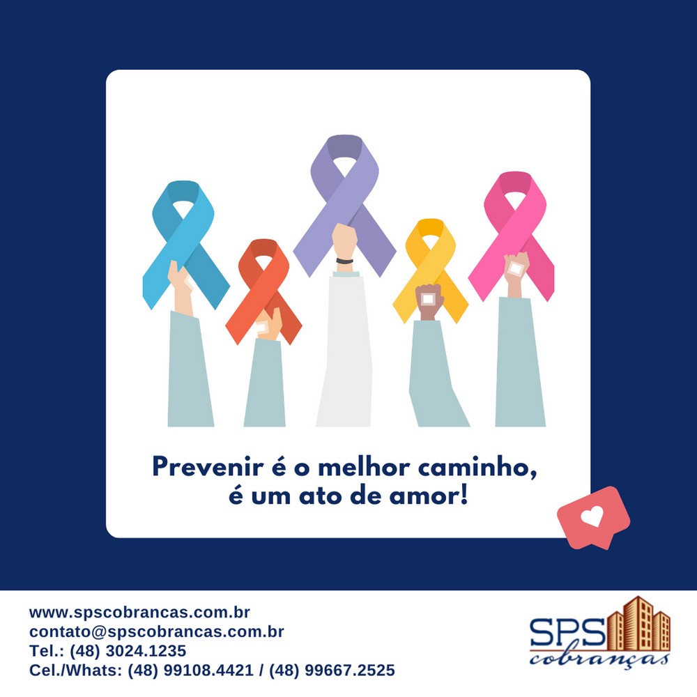 Setembro Amarelo, Outubro Rosa, Novembro Azul...