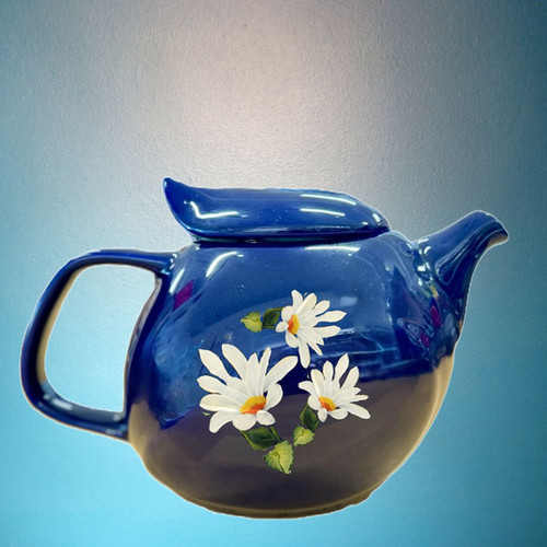 Chirpy Pot, tea pot | Painted SnowflakesCA