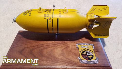 10" Limited Edition Doolittle Raider M43 Bomb & stand | thearmamentshop