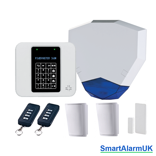 Visonic Powermaster 360R PG2 All-in-One Wireless Alarm Kit (868-1 UK ...