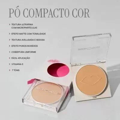 Boca Rosa Compact Powder With Color BR 01 | MH BEAUTY
