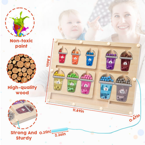Magnetic Color Sorting Ice Cream Board | Adotoys