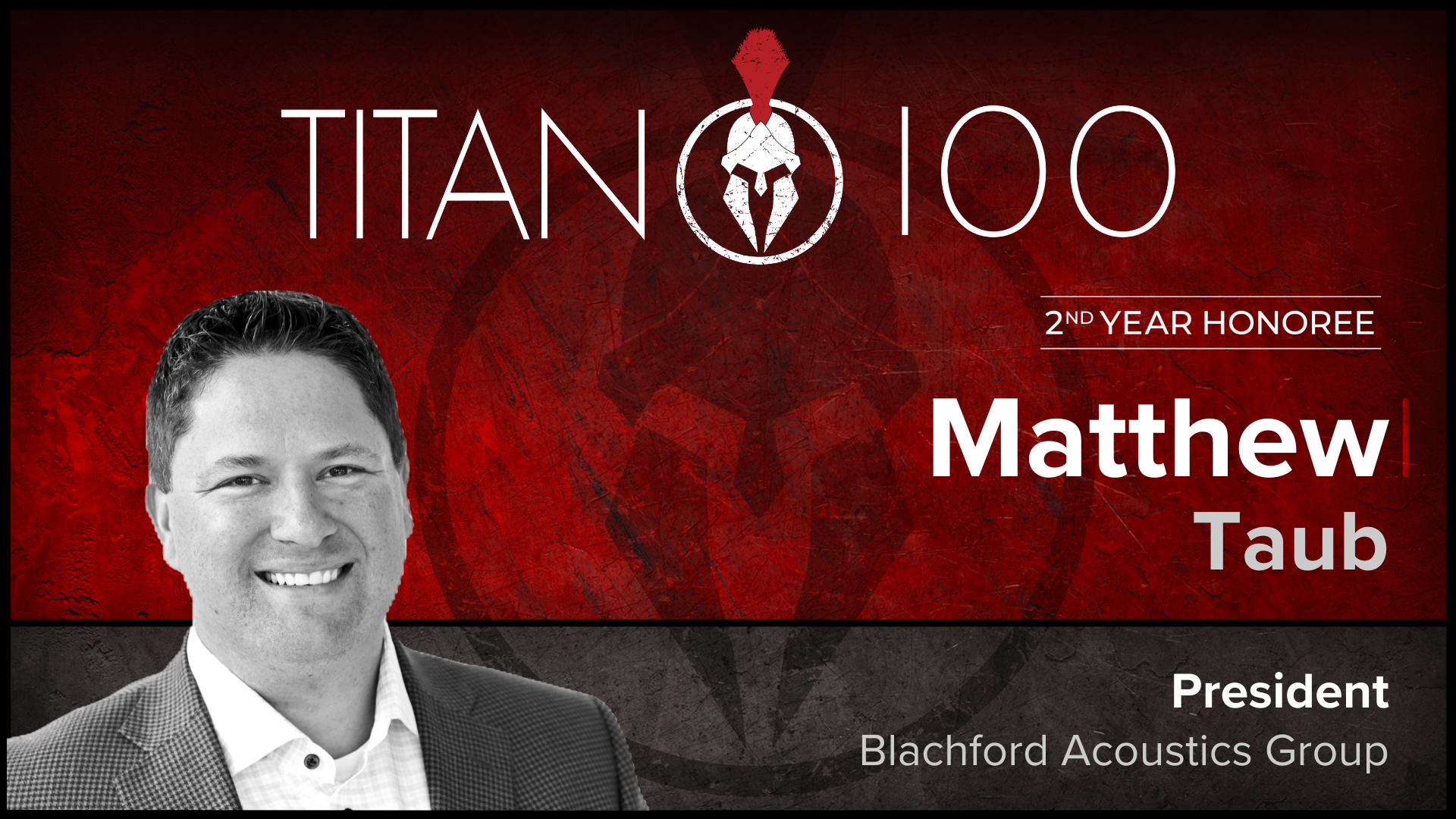 Matthew Taub - Titan 100