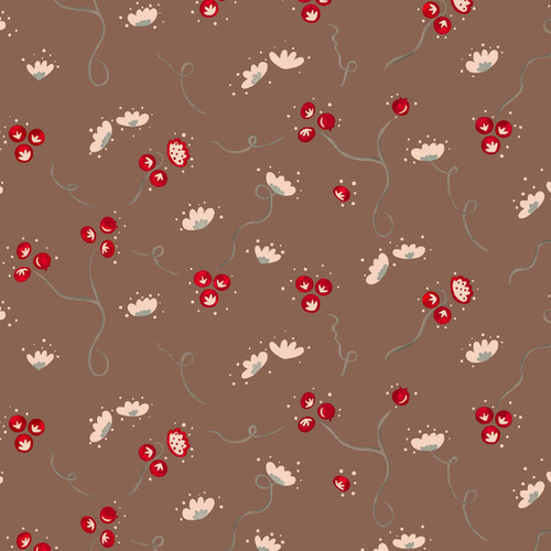 Olivia Wallpaper - Brown | Ottoline