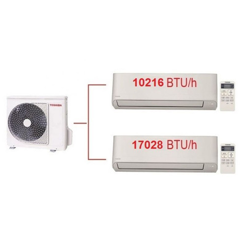 TOSHİBA KLİMA 1 ODA + 1 SALON MULTİ İNVERTER | Tempovendo Online