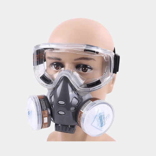 Smoke mask with carbon dioxide, carbon monoxide filters | Buy AED India