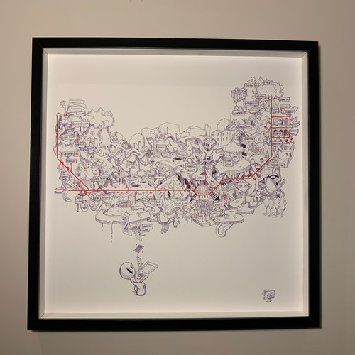 Central Line Underground Map | Damilolaartist