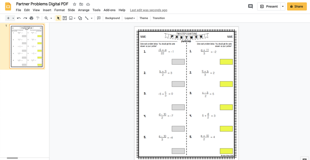 How to Convert From PDF to Digital Worksheet in No Time - The Sassy ...