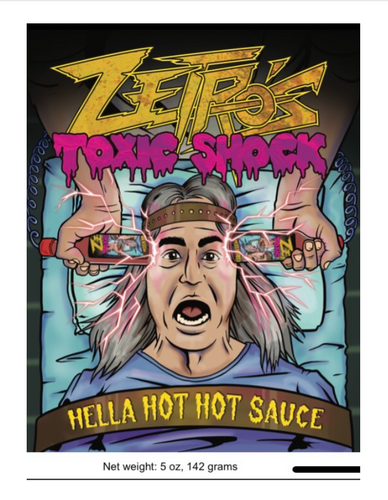 ZETROS TOXIC SHOCK | Hella Hot Hot Sauce