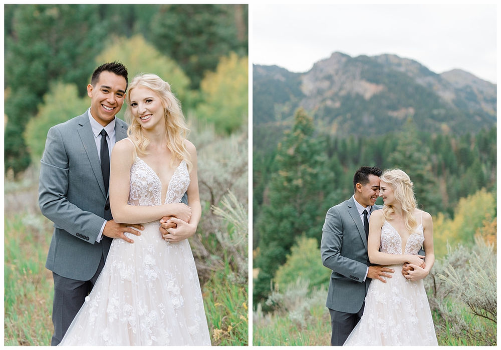 Allyson & David: Tibble Fork Bridals | Madison Larsen Photography