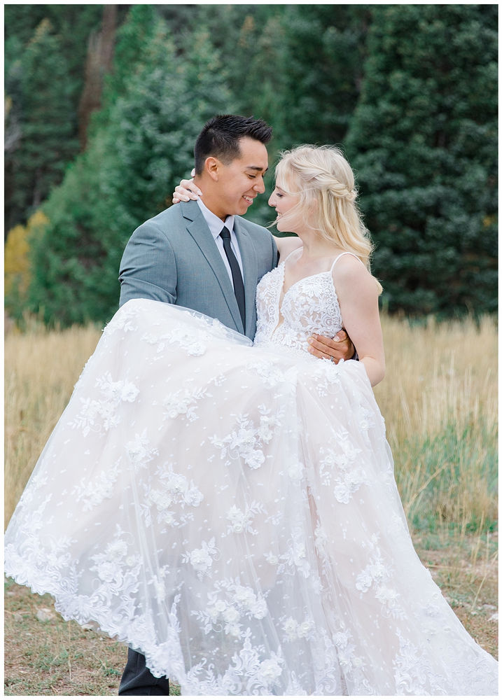 Allyson & David: Tibble Fork Bridals | Madison Larsen Photography