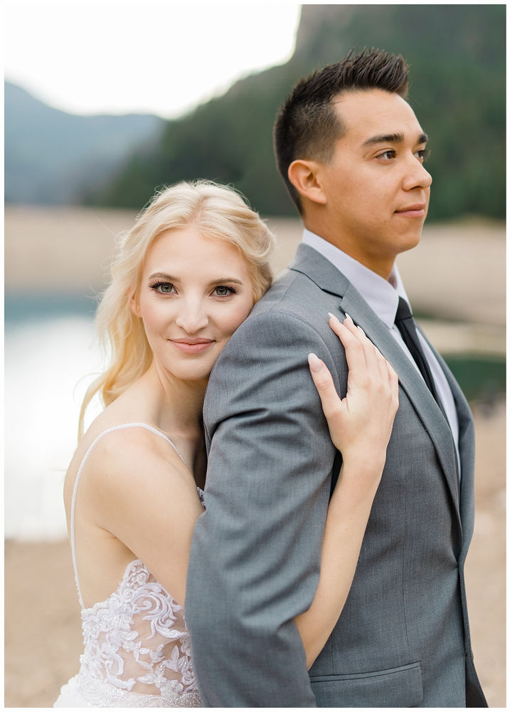 Allyson & David: Tibble Fork Bridals | Madison Larsen Photography
